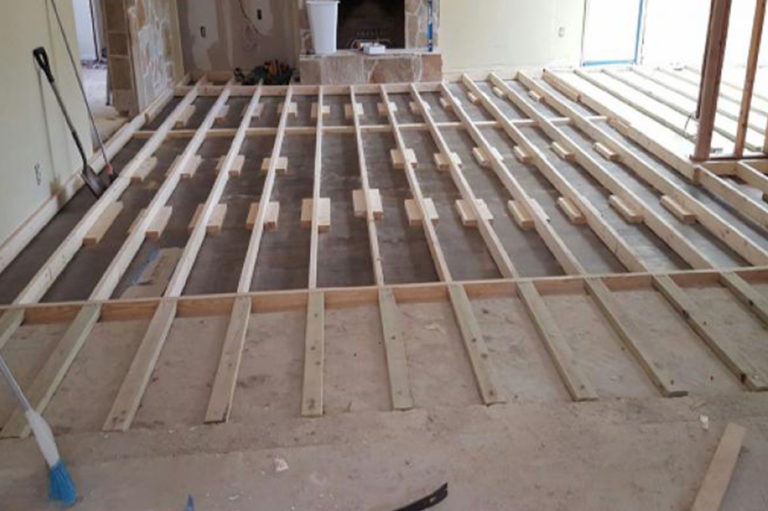 Sunken Floor Filling - Mirra Build Tech Solutions